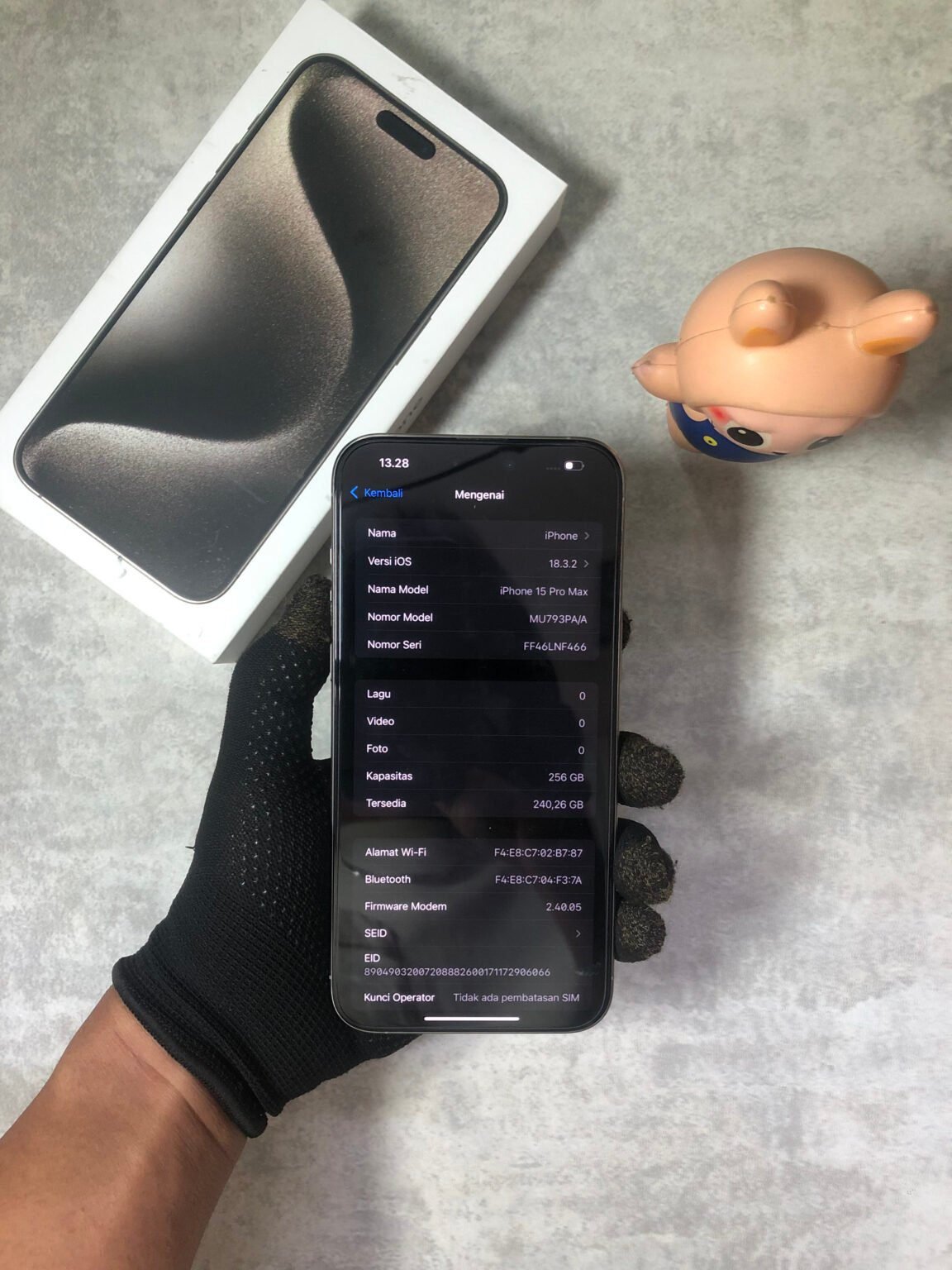iPhone 15 Pro Max Natural Titanium 256GB Second iBox