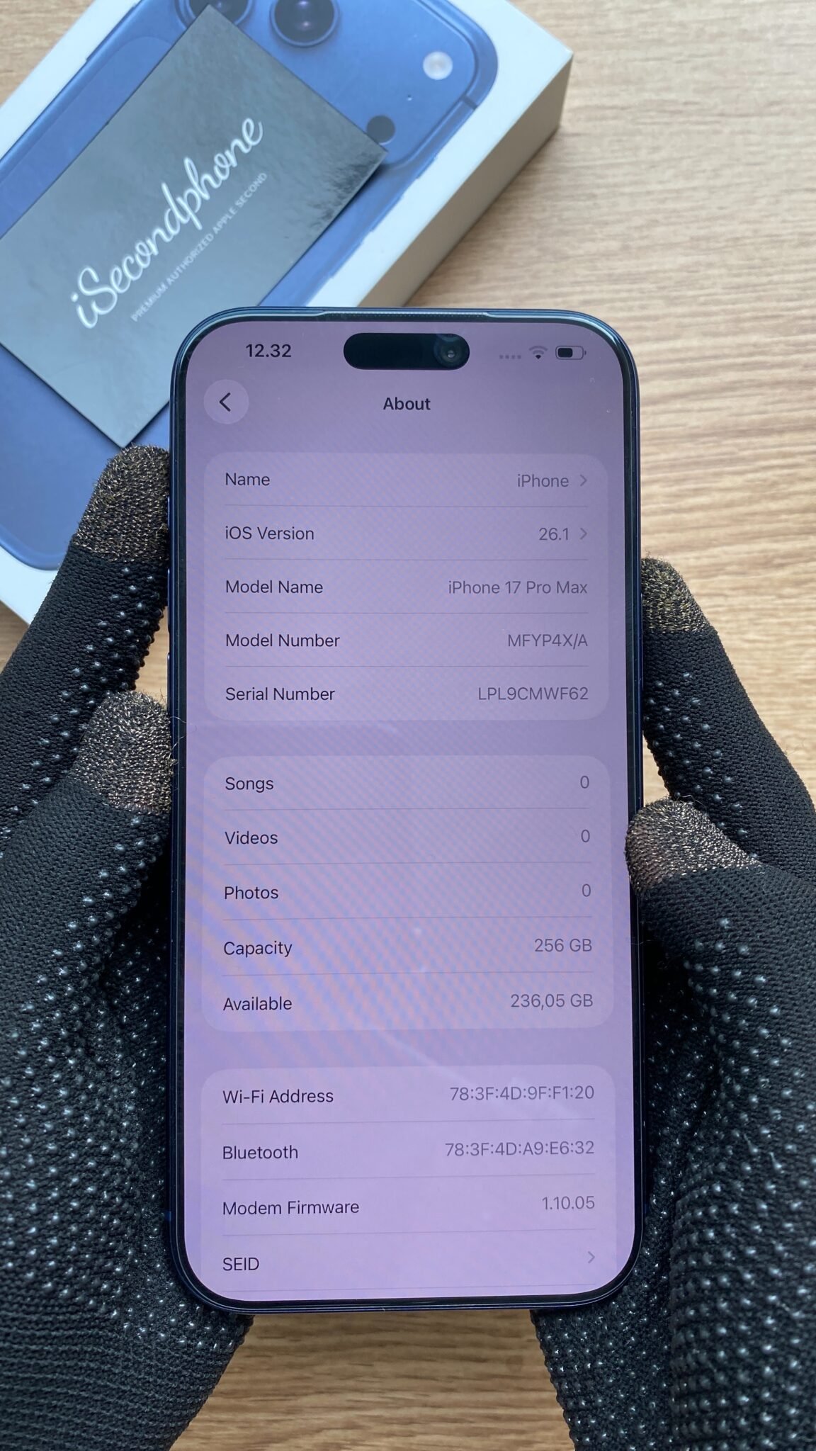 iPhone 17 Pro Max Deep Blue 256GB Second Inter Bea Cukai | Harga terbaik