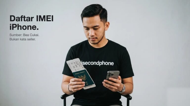 Daftar IMEI iPhone Ex-Inter: 3 Jalur Resmi Bea Cukai